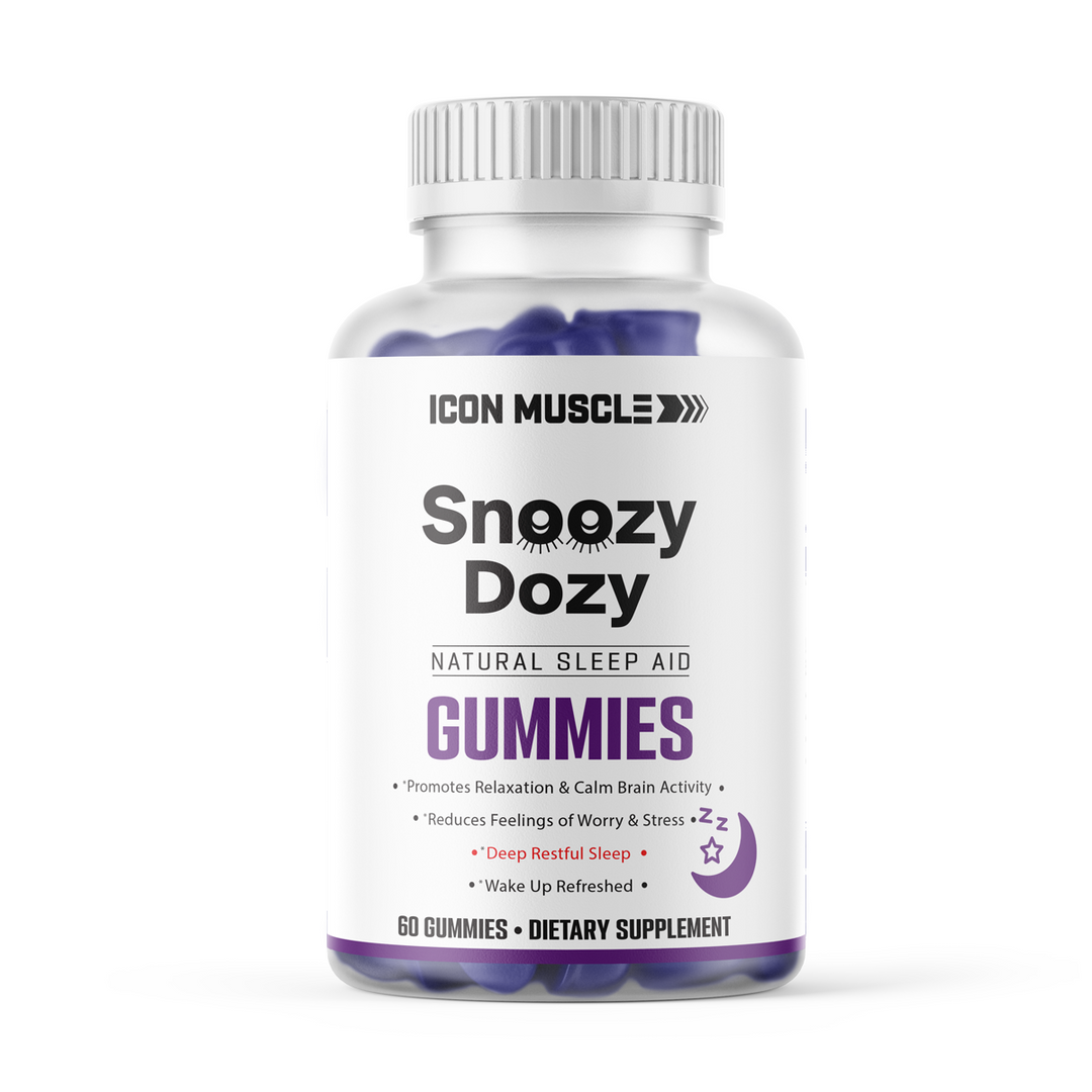 Snoozy Dozy Sleep Aid Vegan Gummies – Icon Muscle